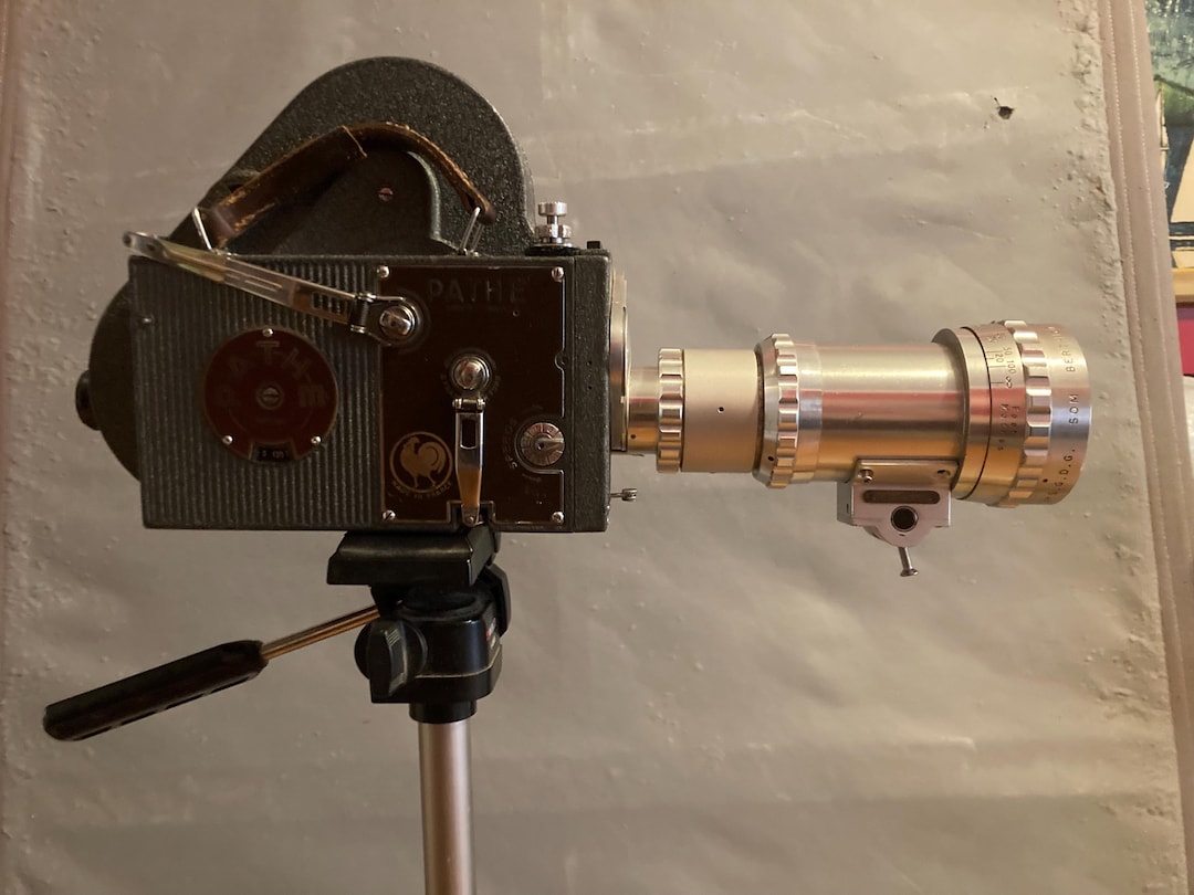 Pathe Webo Reflex 16mm Movie Camera With Som Berthoit Zoom Lens - Etsy