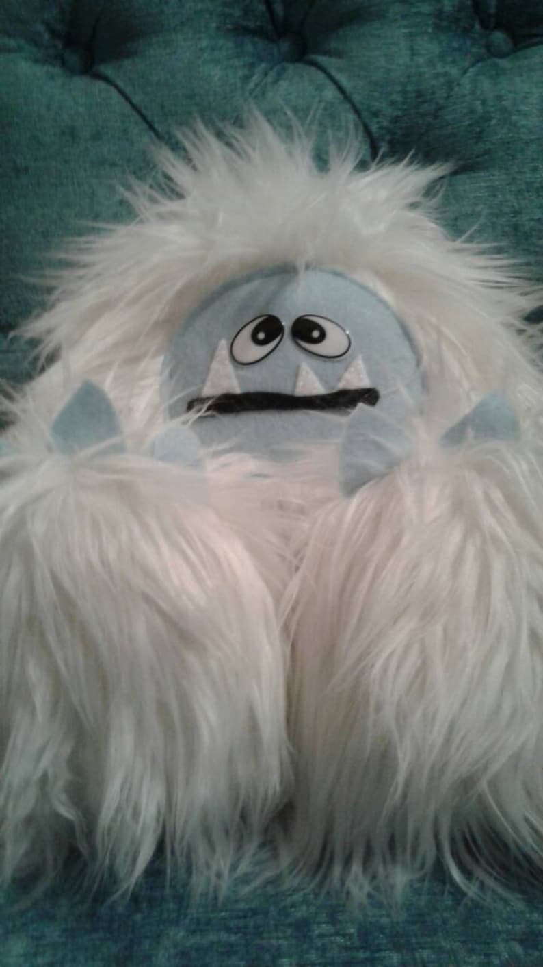 Abominable Snowman Monster Bumble Yeti Stuffed Plush Animal Monster ...