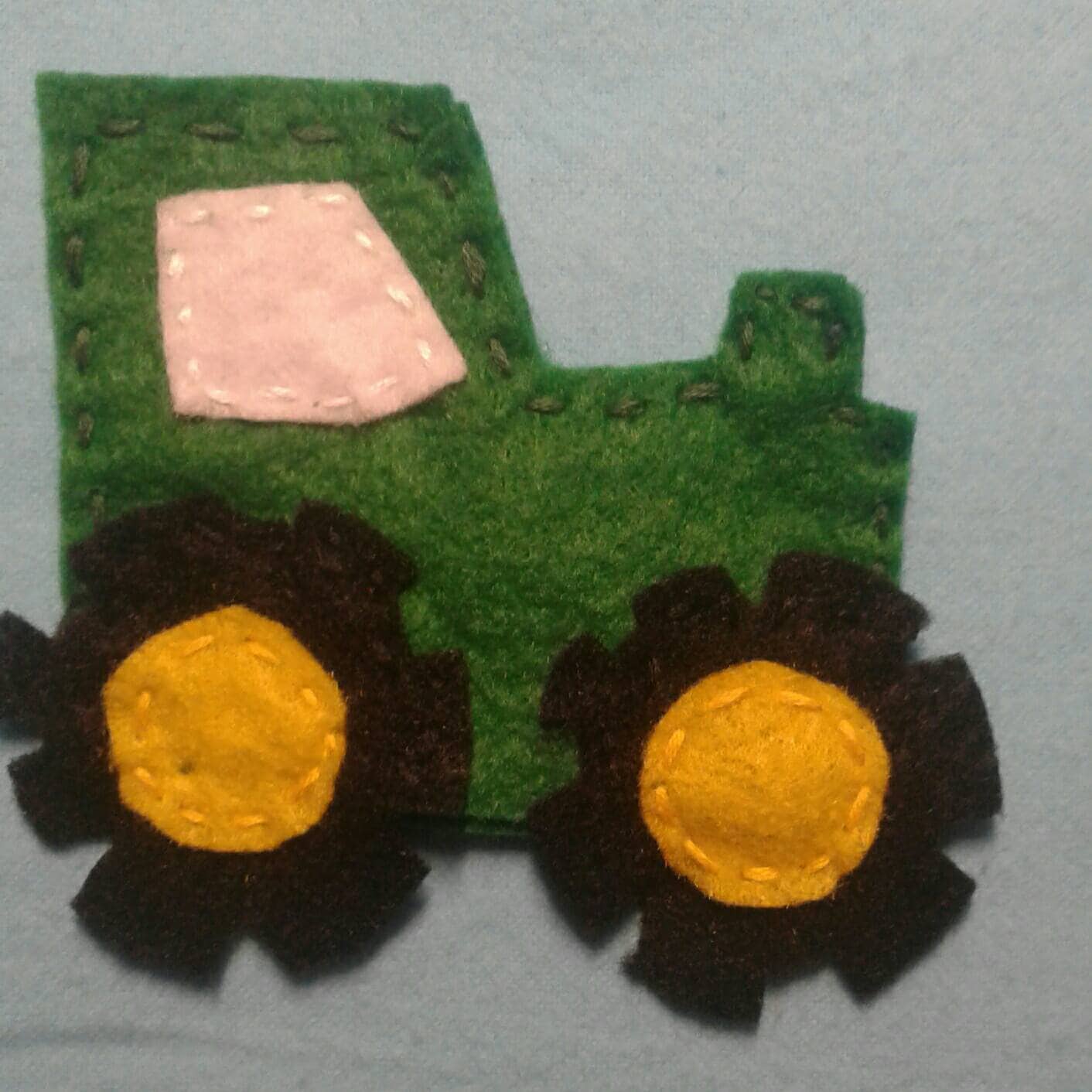 Farm Finger Puppets Set of Five: Tractor Farmer Pig Horse - Etsy