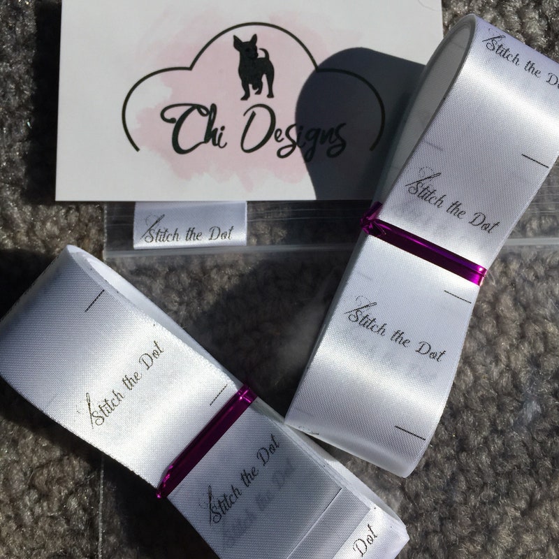Custom Satin Labels - Etsy