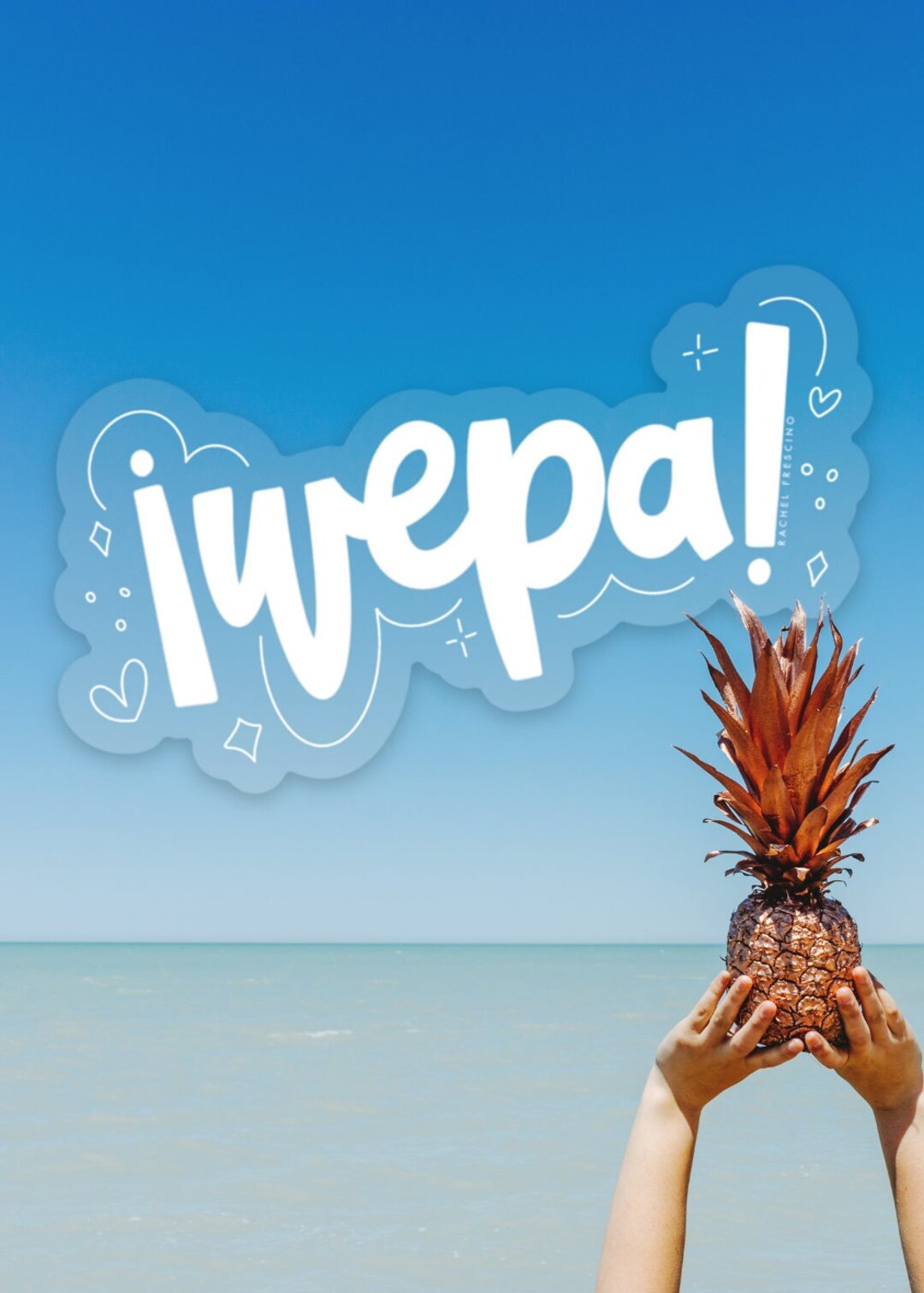 WEPA Sticker | Puerto Rico Sticker | Puerto Rican Decal | Wepa Decal | Hispanic Heritage | Water ...