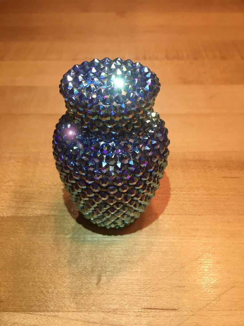 Genuine Swarovski Crystal Urn Keepsake Loved One Pet Blue Baby - Patent ...