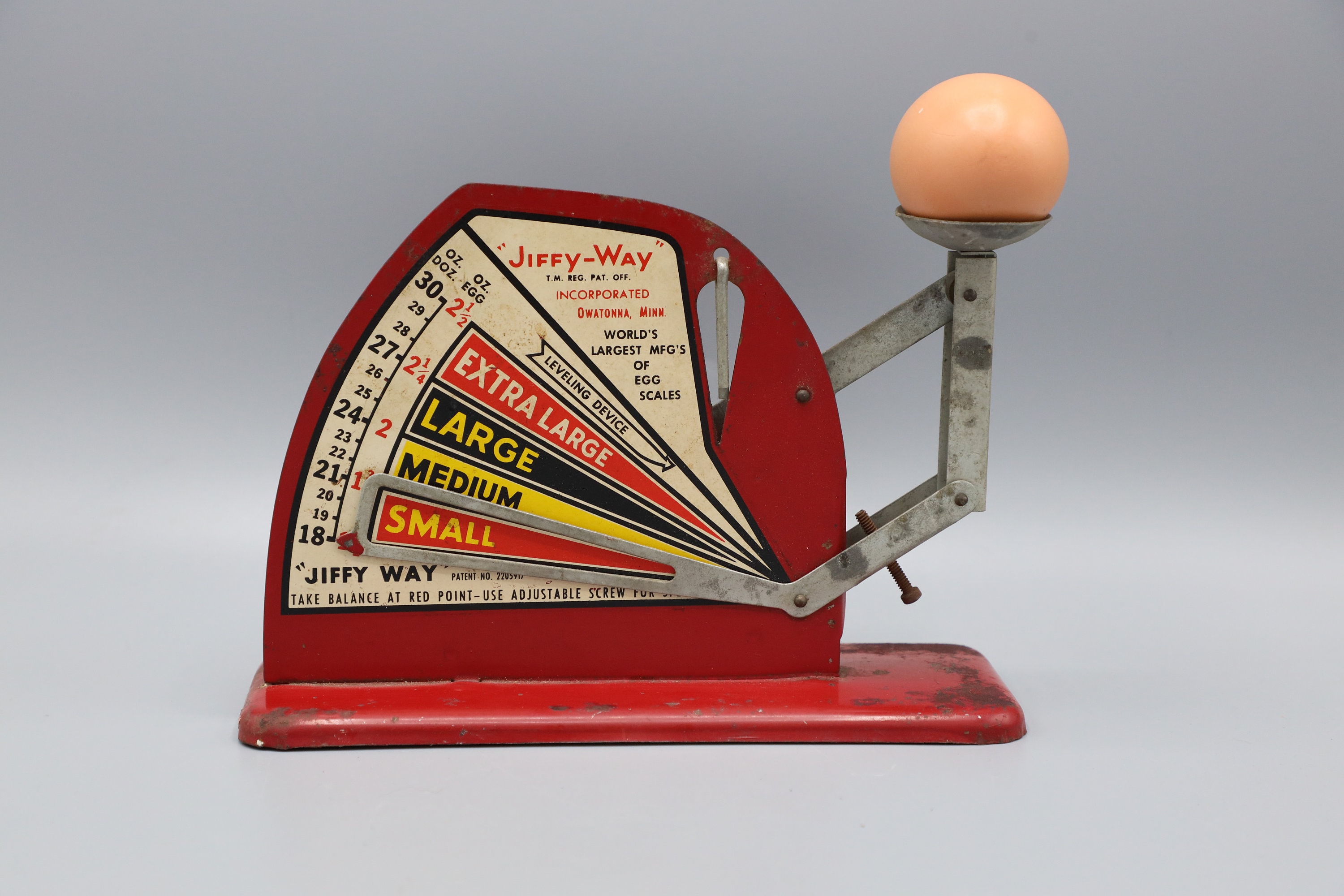 Antique Vintage Jiffy Way Egg Scale - Etsy