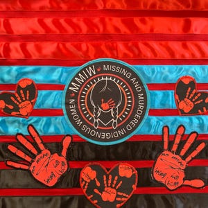 MMIW Red Ribbon Skirt - Etsy