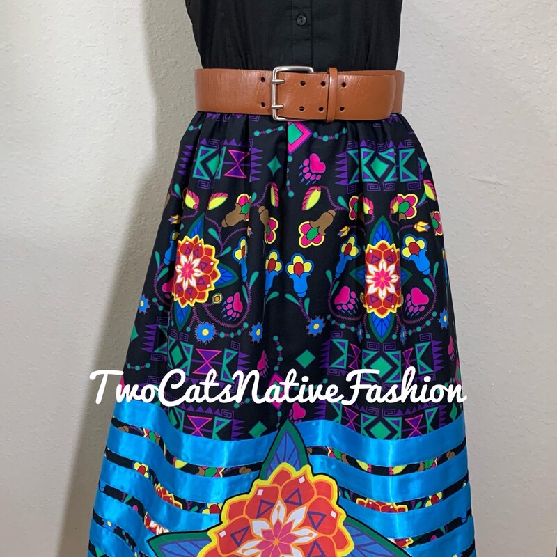 Native Ribbon Skirt - Etsy