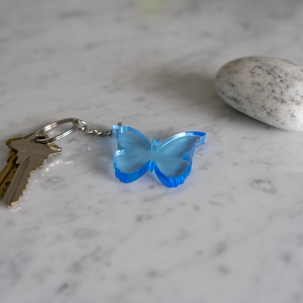 Butterfly Keychain - Etsy