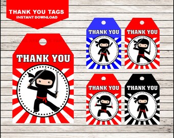 Ninja Thank You - Etsy