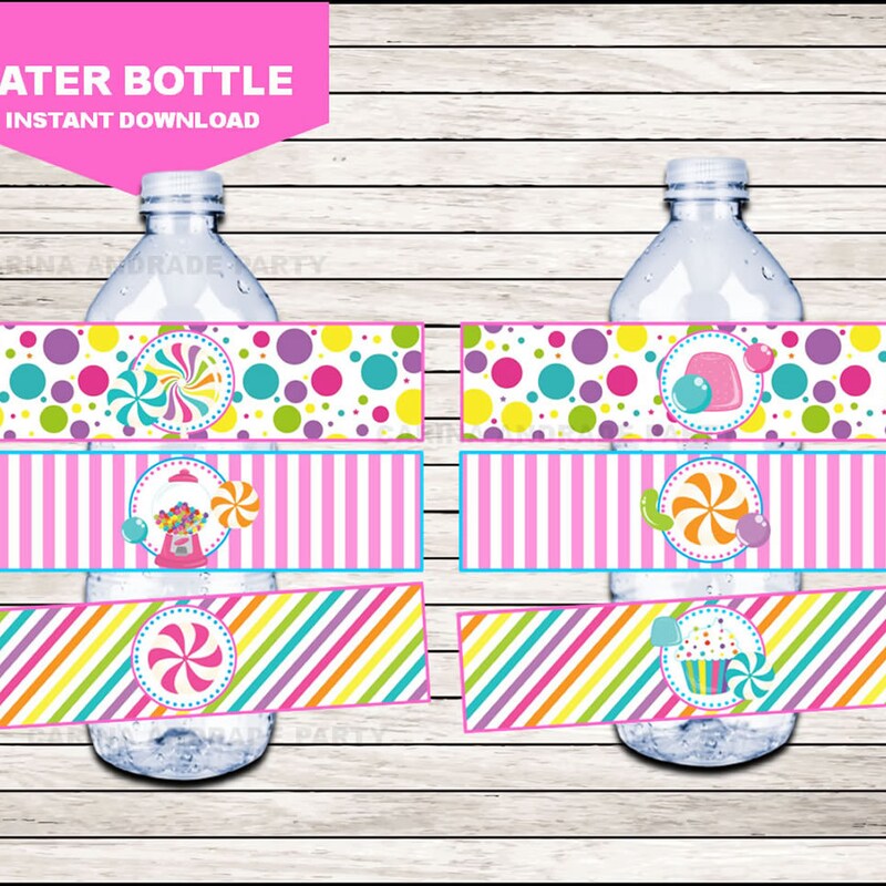 Candy Labels - Etsy