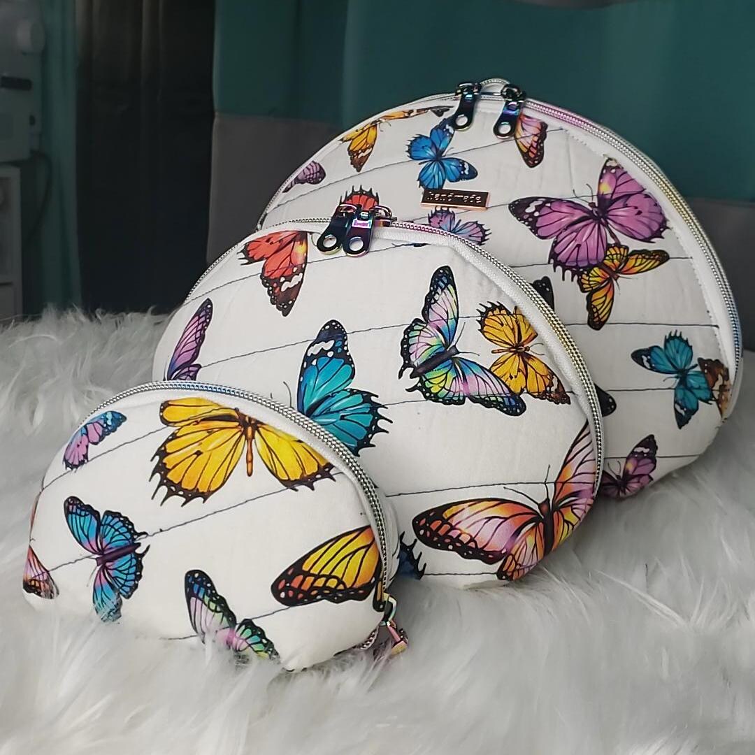 Colorful Butterfly Clam Shell Set - Etsy