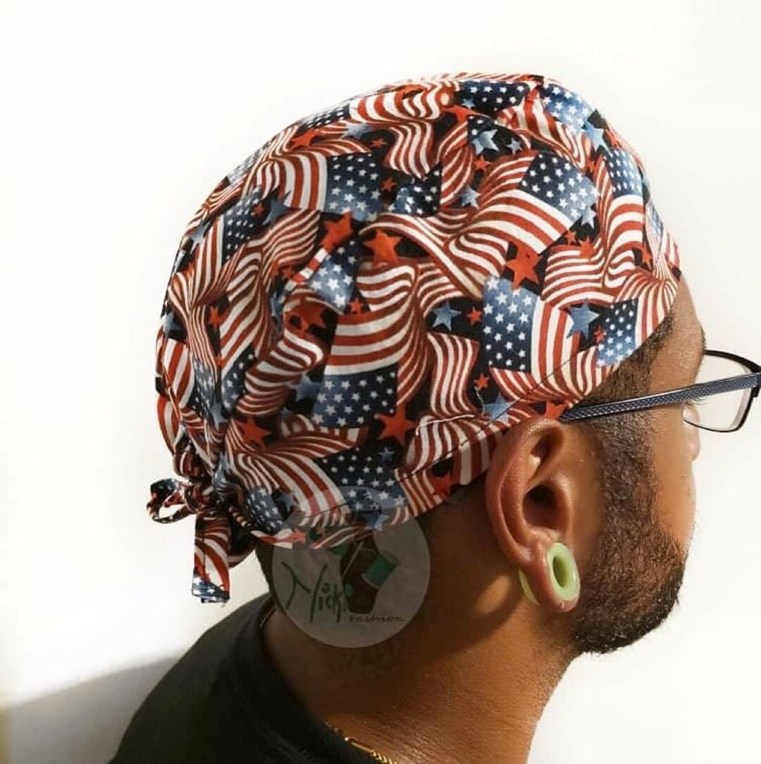 Surgical Scrub Cap Variety Short Hair Hat, Cotton or Satin Lined Option ...