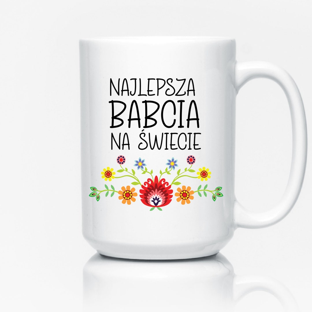 Mothers Day Gift, Babcia Gifts, Worlds Best Grandma, Polish Gifts ...