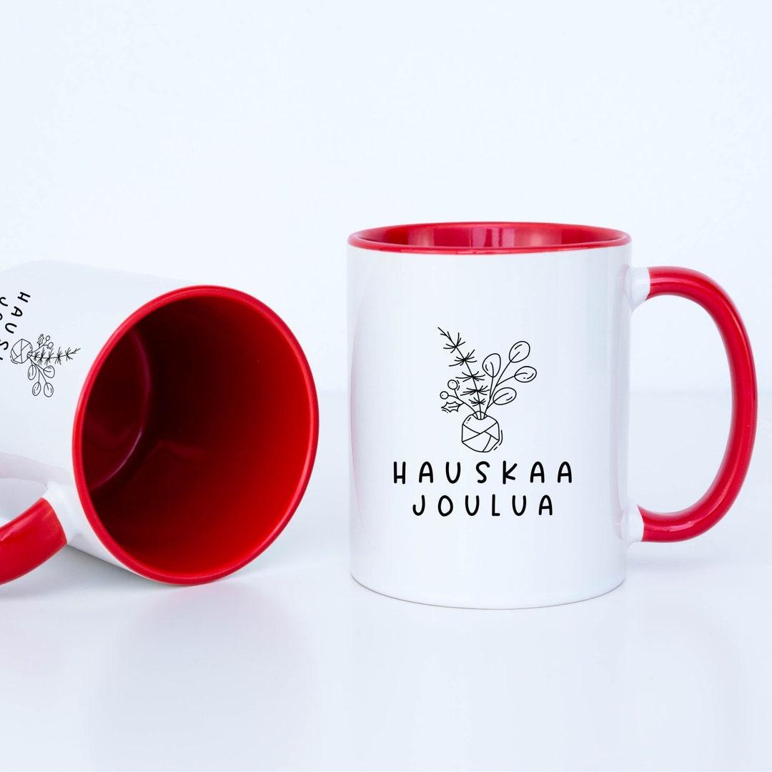 Hauskaa Joulua - Finnish Merry Christmas, Scandinavian, Minimalist ...