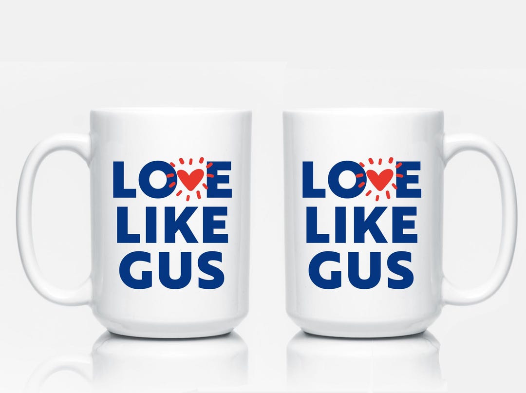 Love Like Gus Coffee Mug, Autism Awareness Mug - Etsy