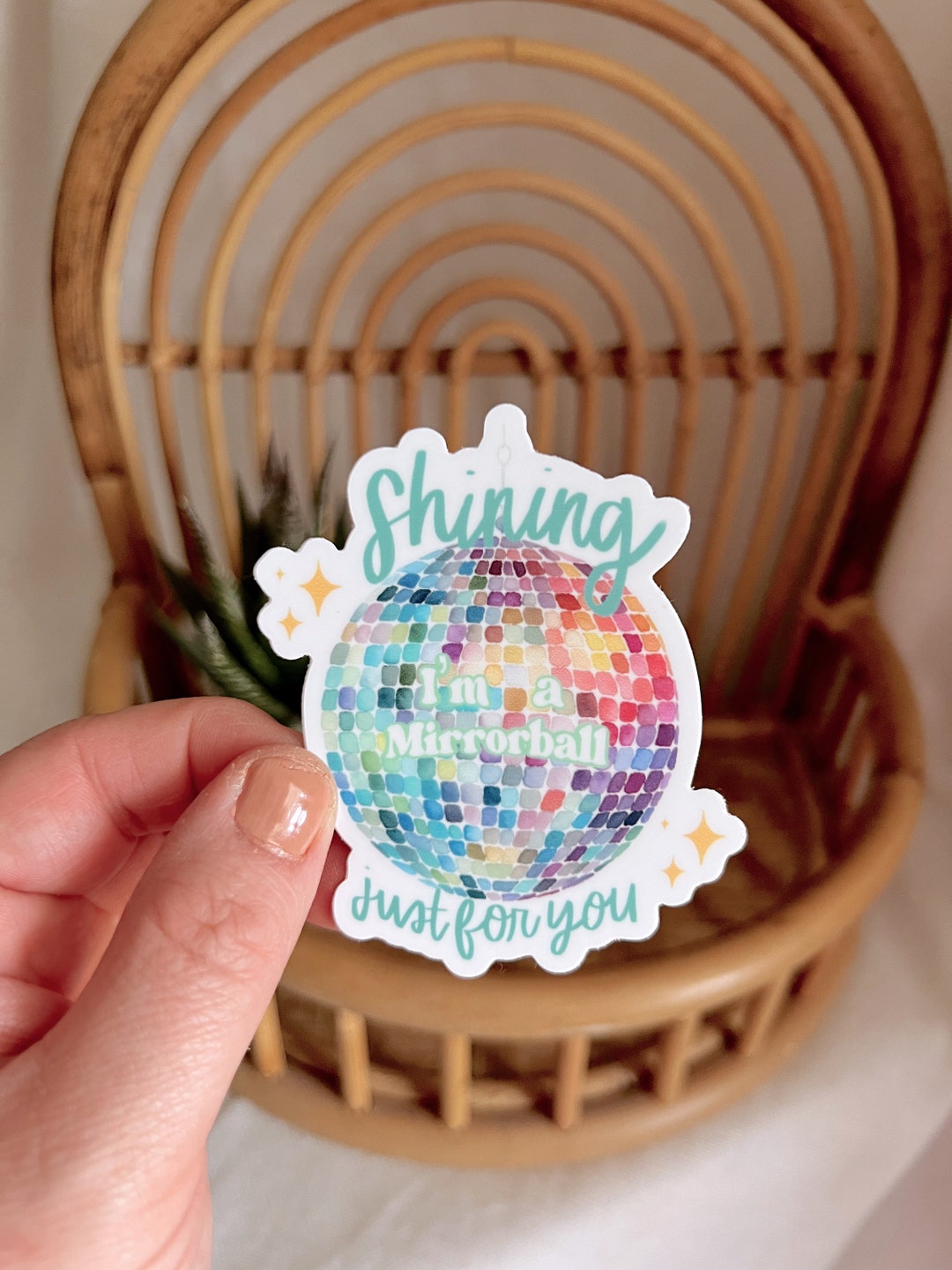 Mirrorball Sticker, Taylor Swift Sticker, Eras Tour Sticker, Midnights ...