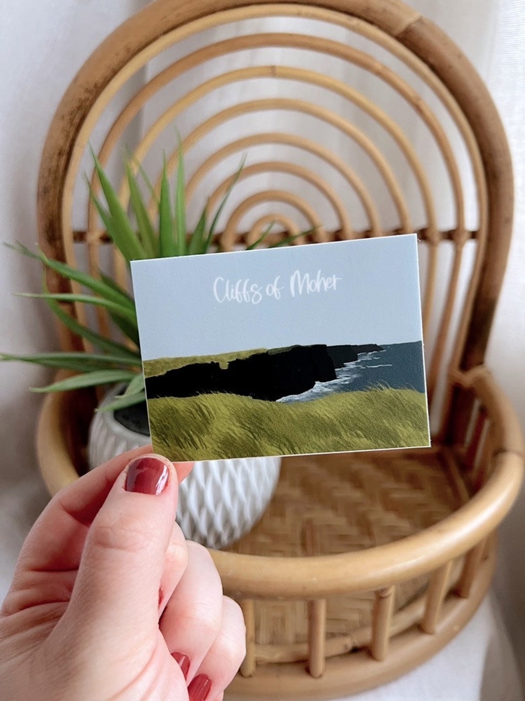 Cliffs of Moher Ireland Sticke, Ireland Sticker, Irish Landscape ...