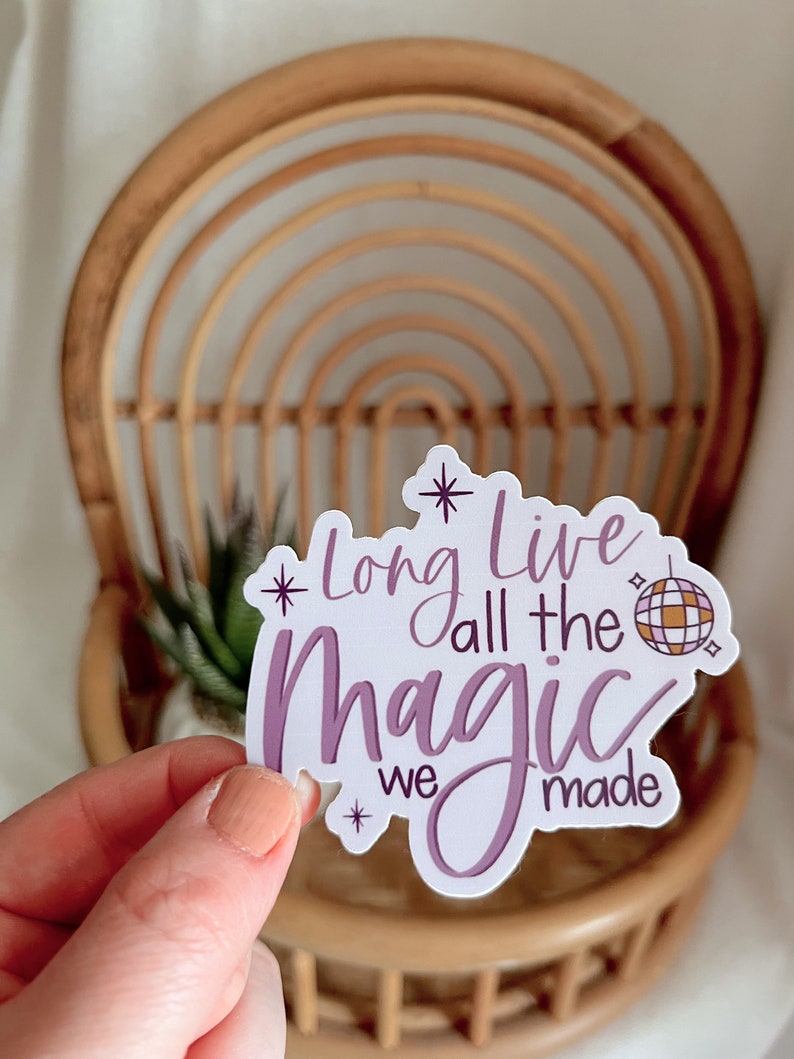 Long Live Sticker, Taylor Swift Sticker, Eras Tour Sticker, Speak Now ...