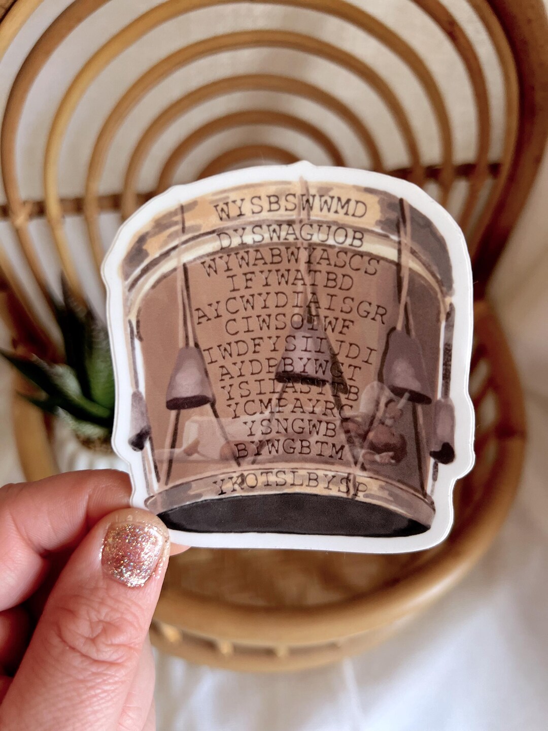 Smallest Man Who Ever Lived Sticker, Eras Tour Sticker, TTPD Sticker ...