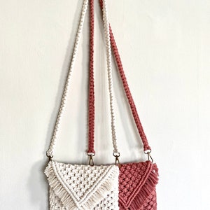 Macrame Purse Macrame Bag Boho Macrame Crossbody Bag With - Etsy