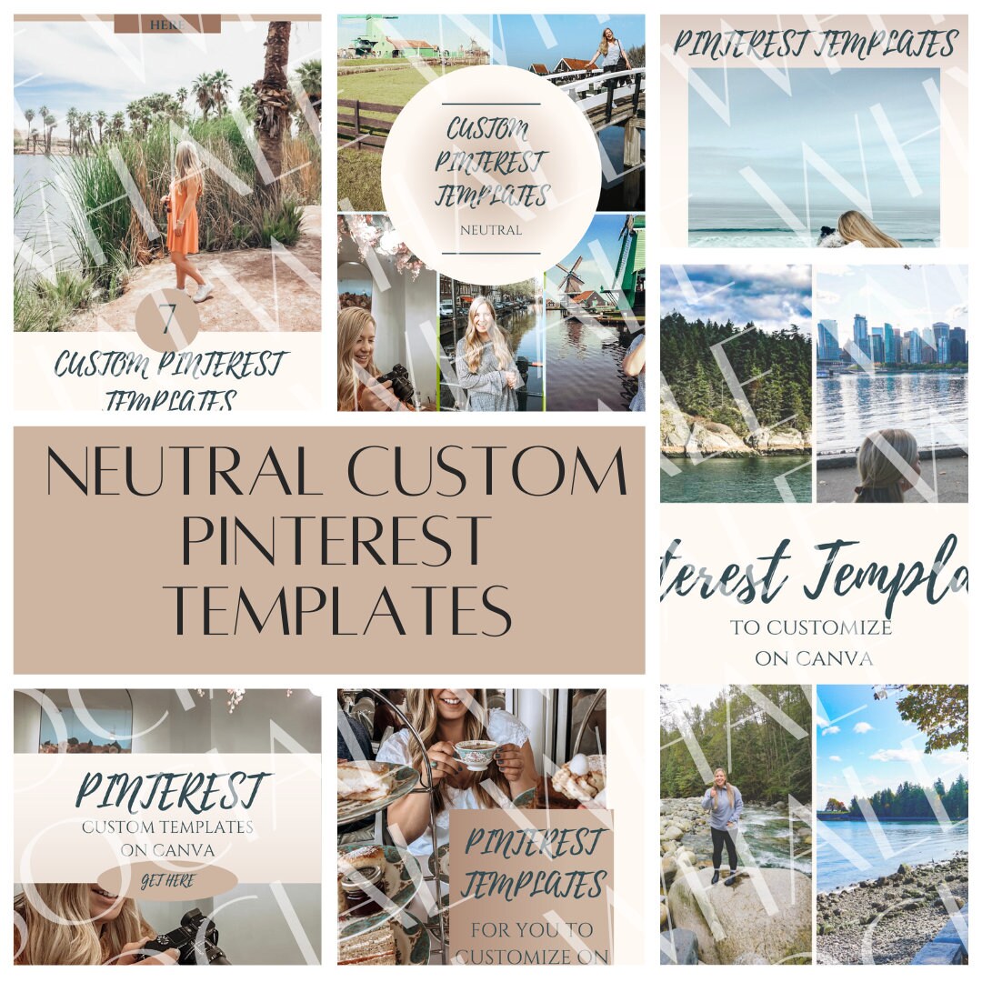 Pinterest Pin Templates | Neutral Pinterest Templates | Pinterest ...