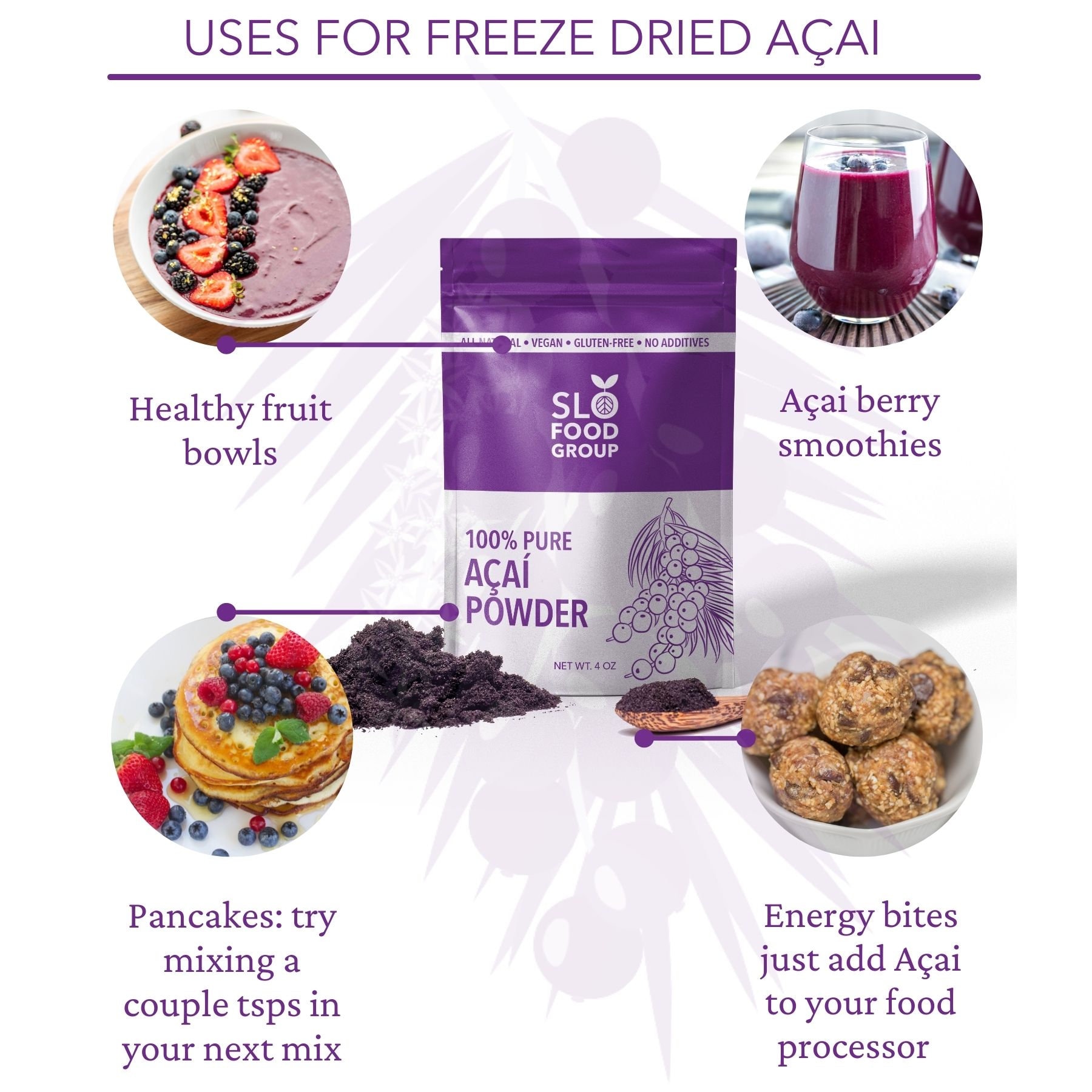 Açaí Freeze Dried Açaí Powder Pure Açaí | Etsy