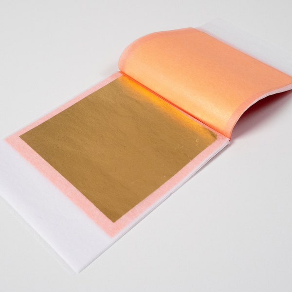 24k Gold Leaf Sheets - Etsy