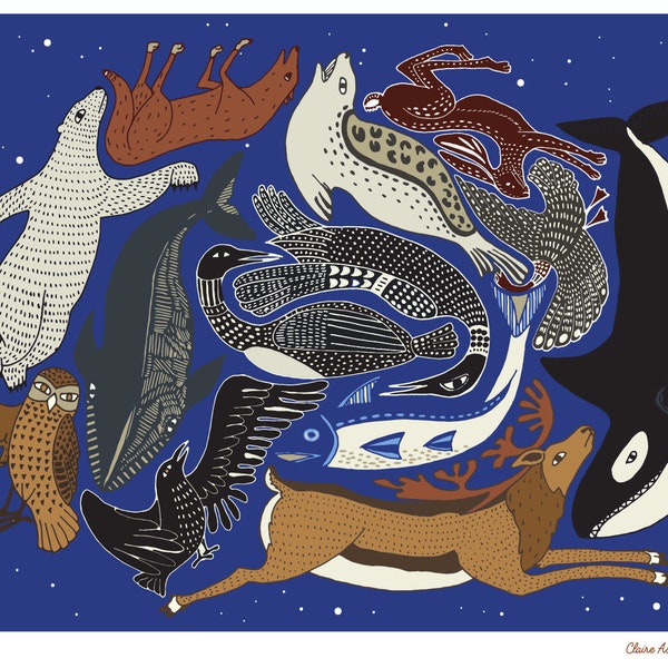 Inuit Art - Etsy