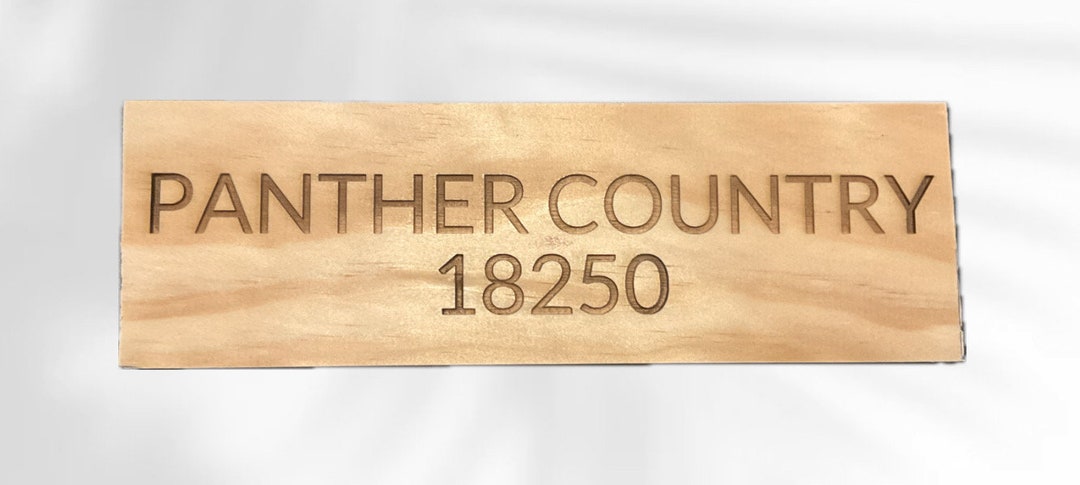 8” Hometown Custom Mascot Country Sign, Town and Zip Code Sign, Wedding ...