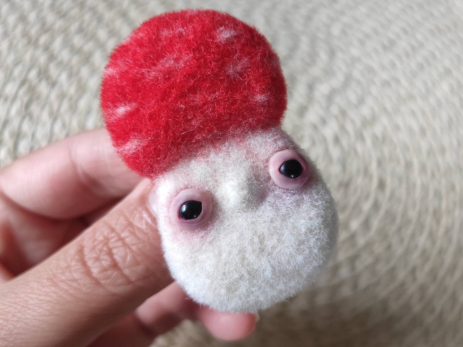 Amanita Sad Mushroom Needle Felted Brooch Fly Agaric - Etsy