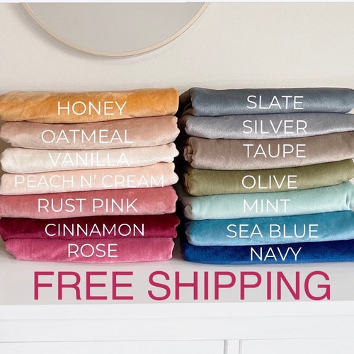 Solid Smooth Minky Fabric Cuddle Fabric Plush Toys Fabric - Etsy