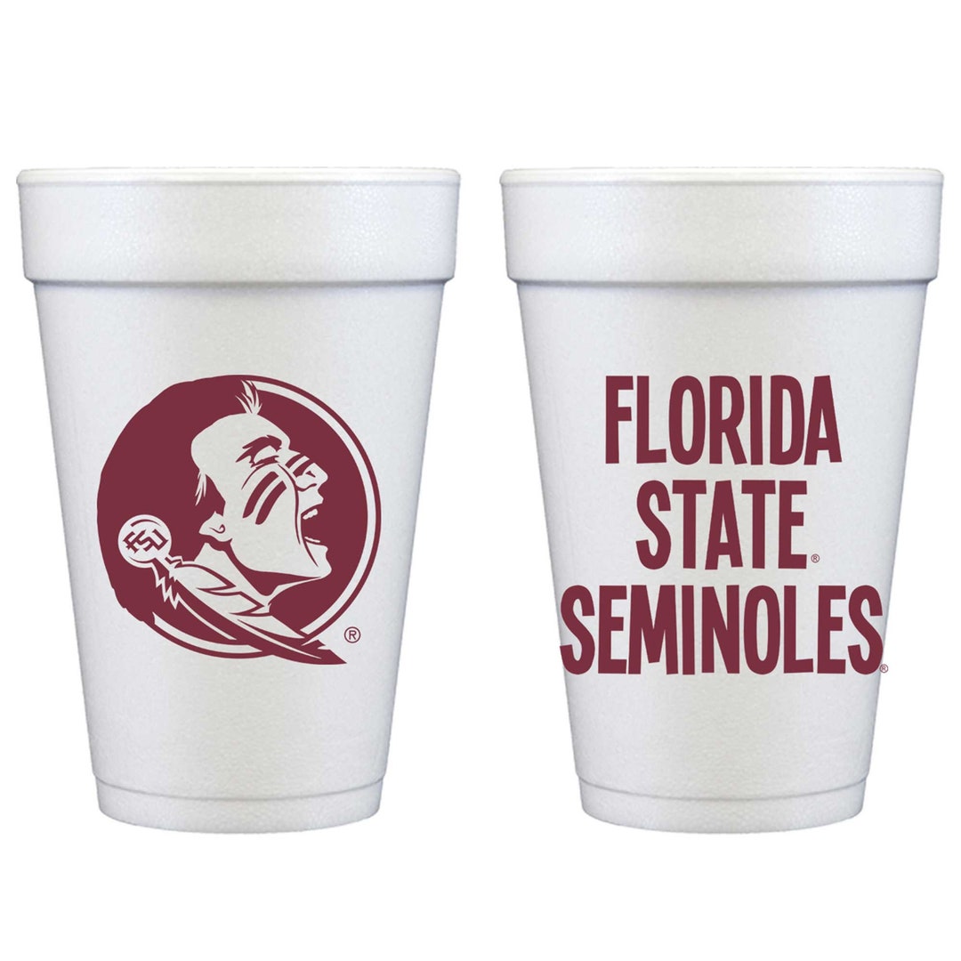 Florida State Seminoles Foam Cups - Tailgate Party Pack (10) - Etsy