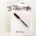 Personalized Notepad Set {texas State University Campus Skyline ...