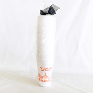 Oklahoma State University Skyline - Stillwater {foam Cup 10 Pack} - Etsy