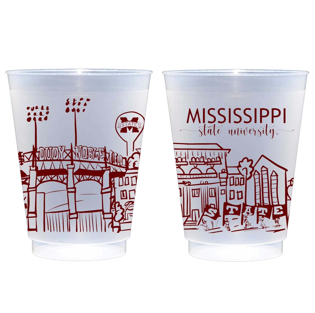 Mississippi State University Campus Skyline Shatterproof Roadie Cup 10 ...