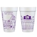 Styrofoam Cup 10 Pack {LSU Tigers-baton Rouge, Louisiana Campus Skyline ...