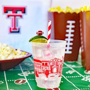 Texas Tech University Campus Landmarks Frosted Roadie Cup 10 Pack - Etsy
