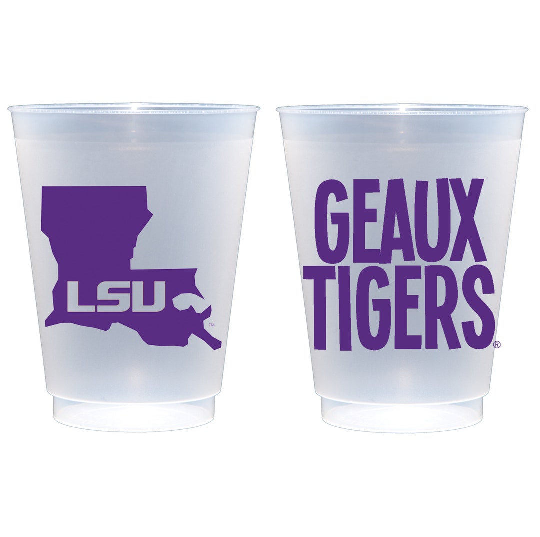 Louisiana State University - LSU Geaux Tigers {shatterproof Cup 10 Pack ...