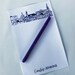 Personalized Notepad Set texas Christian University Campus - Etsy