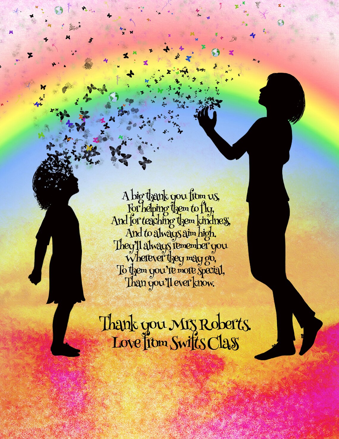 End of Year Teacher Gift Teacher Gift Custom Gift for - Etsy