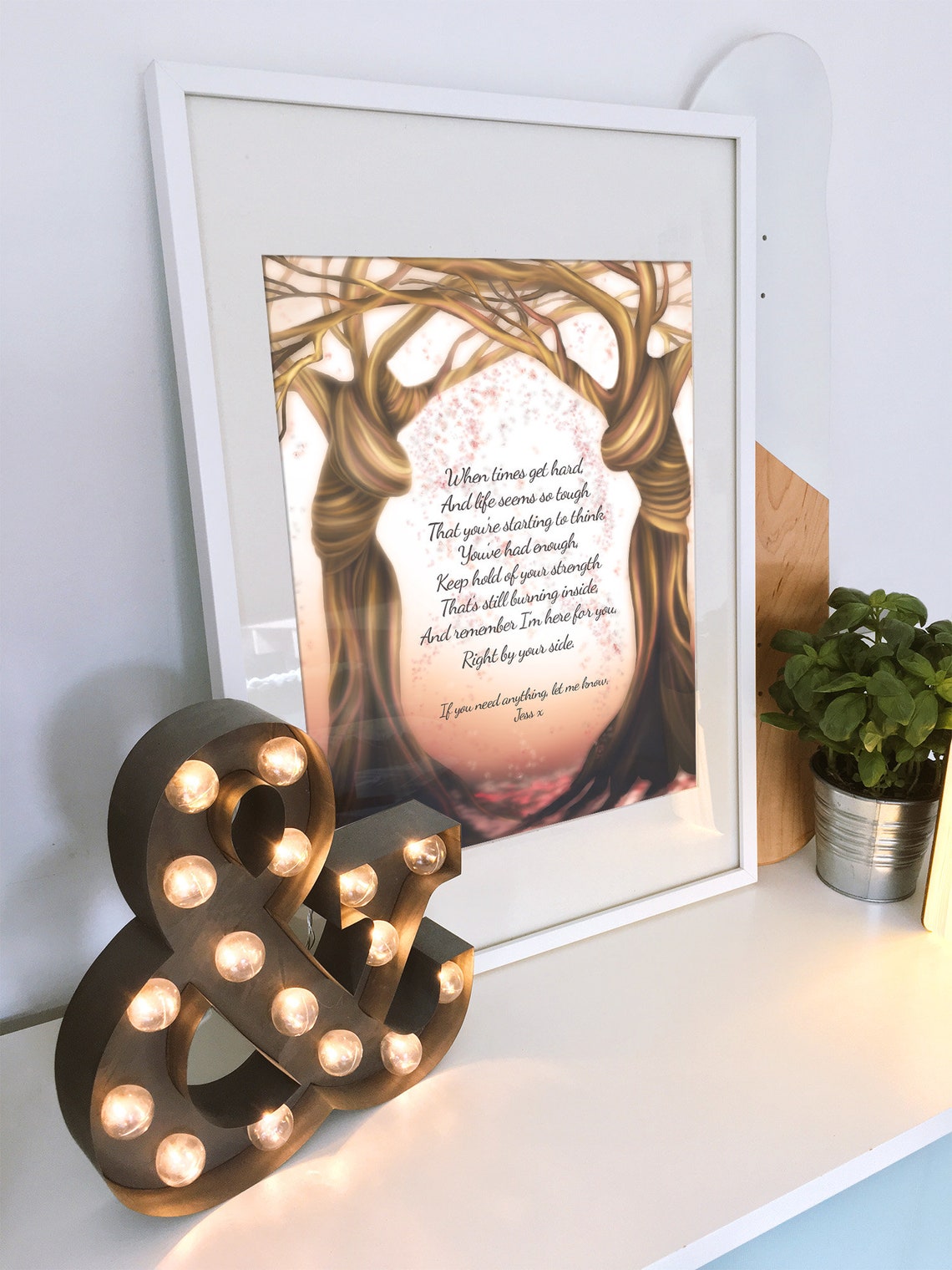 Personalised Cancer Gift Friend Gift Empathy Gift | Etsy