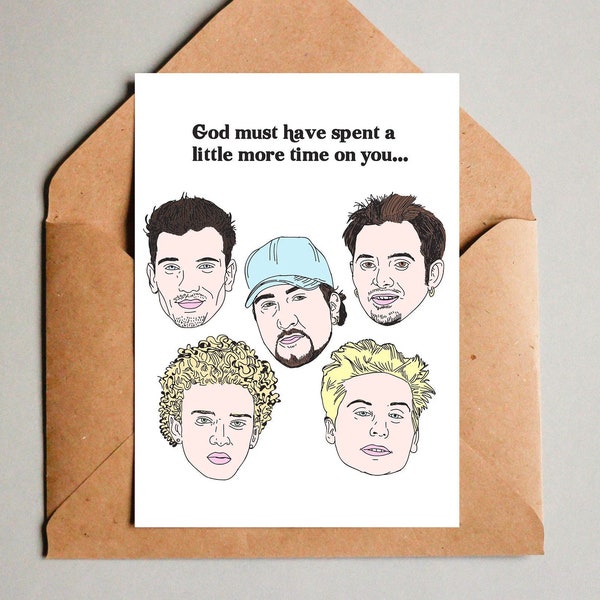 Justin Timberlake Birthday Card - Etsy