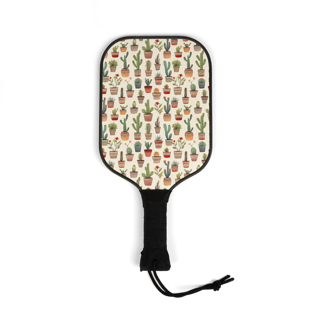 Pickleball Kit, Cactus Paddle Set, Boho Sports Gear, Pickleball Gift ...
