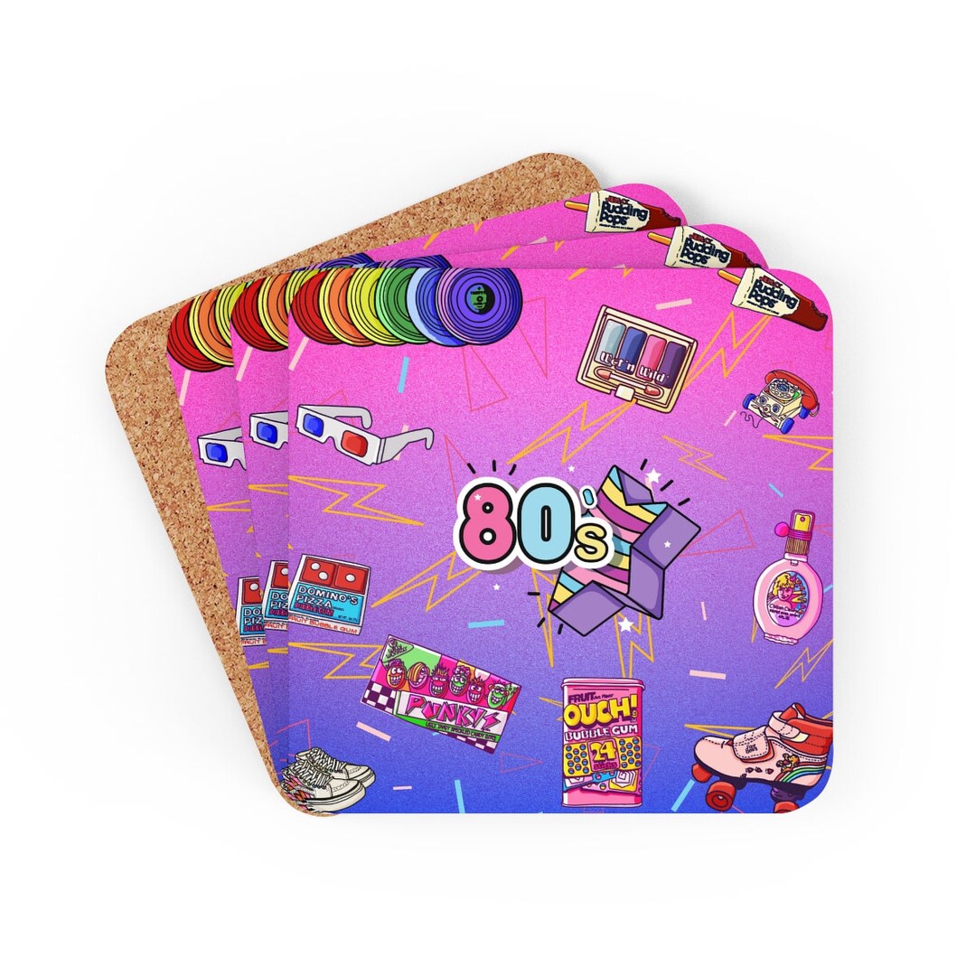 80's Nostalgia Coasters, 80s Retro, 80s Toys, 80s Fashion, 80s Makeup ...