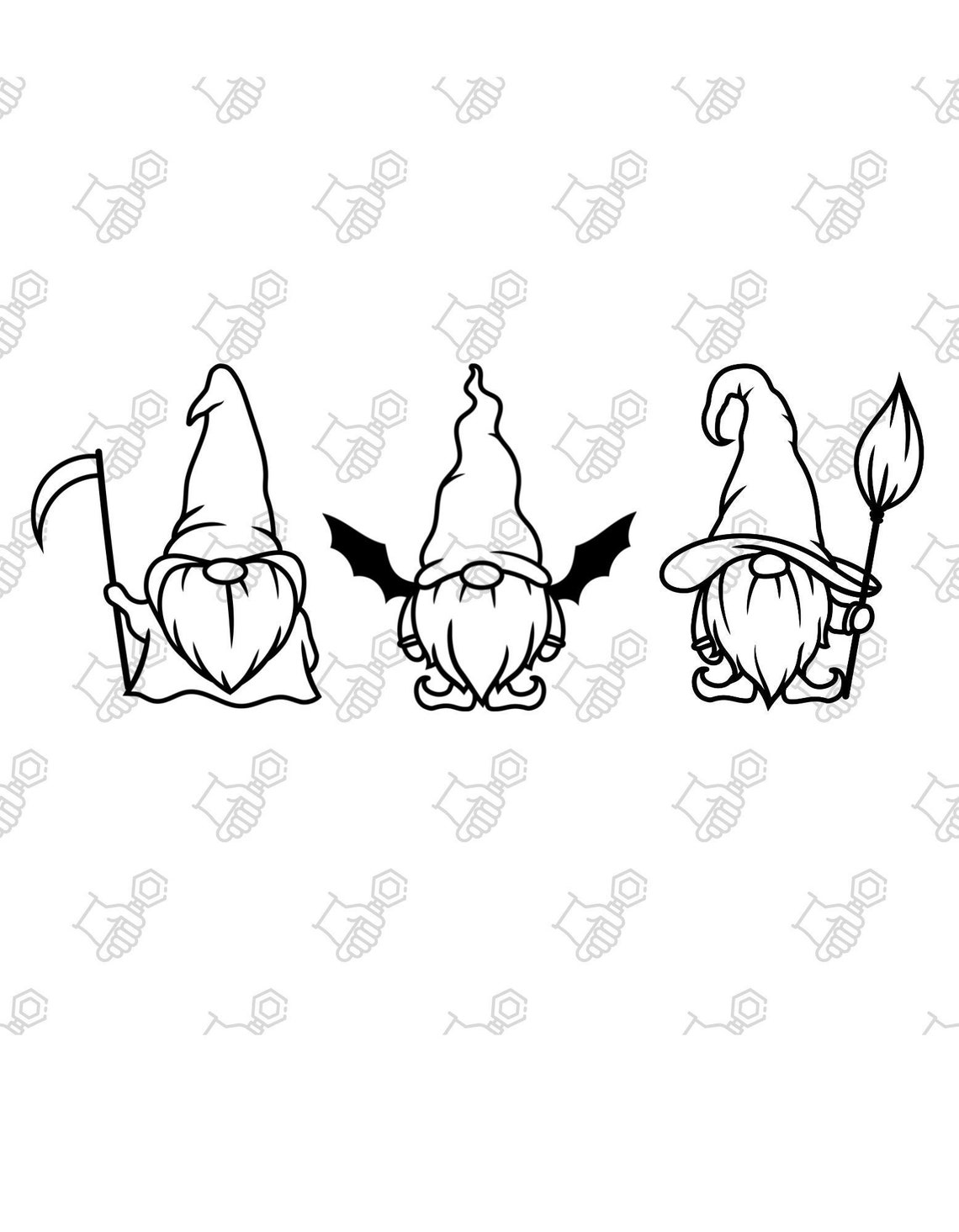 Halloween Gnomes SVG, Gnome Svg, Halloween Svg, Cricut Svg, Crafting ...