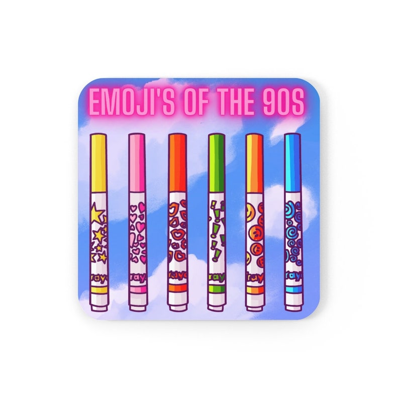 Emoji's of the 90s, 90's Nostalgia Coasters, 90s Retro, 90s Toys, 90s ...