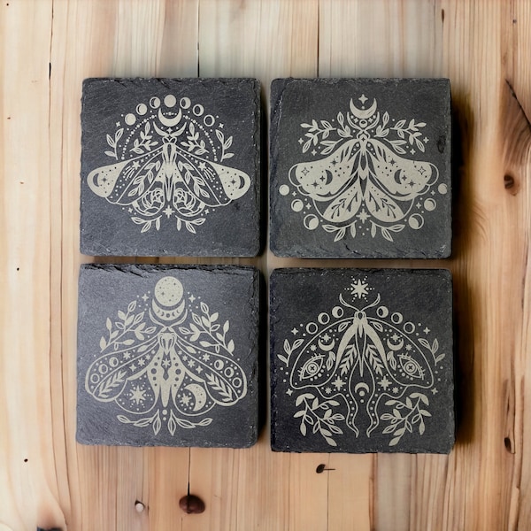 Slate Coaster Designs - Etsy