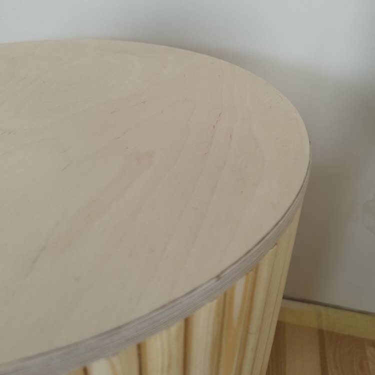 Handmade Round Wood Platform, Coffee Table, Standing Table, Raw ...