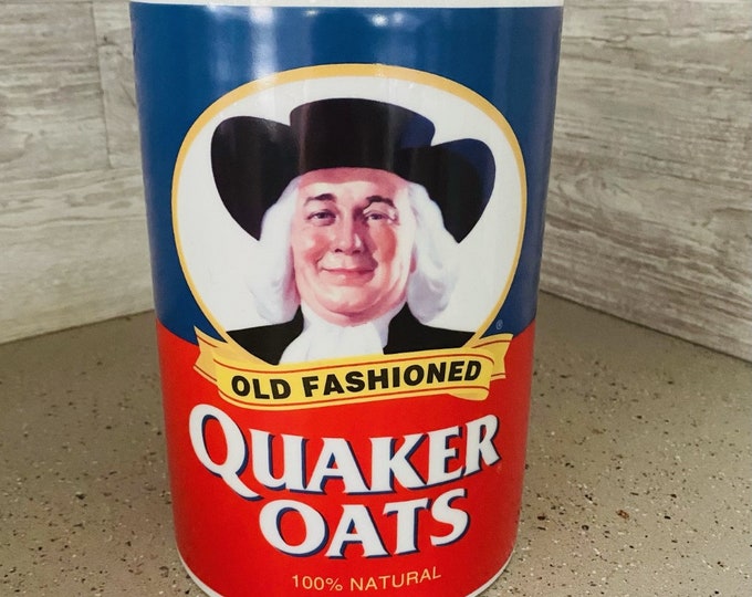 Quaker Oats 120th Anniversary Limited Edition Ceramic Cookie Jar (1997 ...
