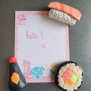 Lot 3 Magnet Fridge Magnetic Board Sushi Gift Bento Sashimi Maki ...