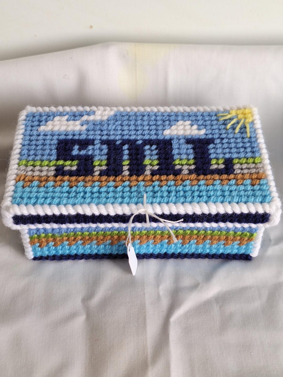 Gift Box Plastic Canvas Yarn SML - Etsy