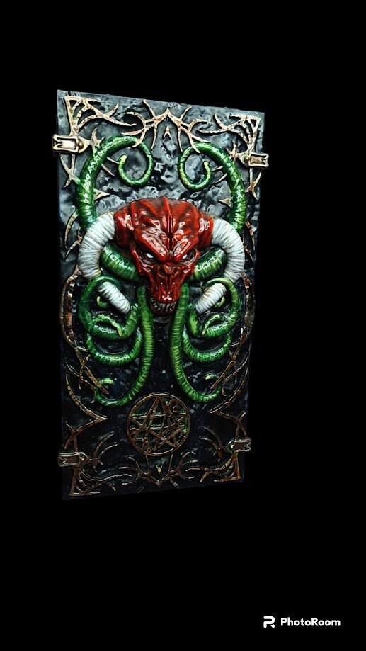 Necronomicon Call of Cthulhu Nook Book Bookend Lovecraft Horror ...